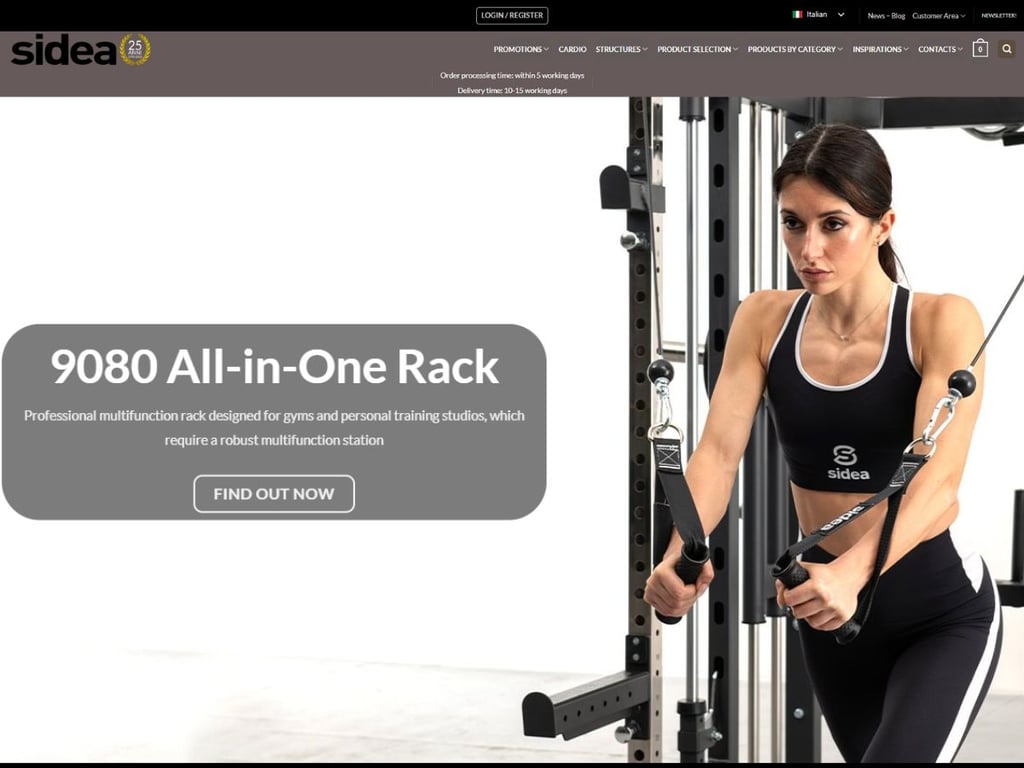 30 Leading Italian Fitness Equipment Manufacturers - YR Fitness