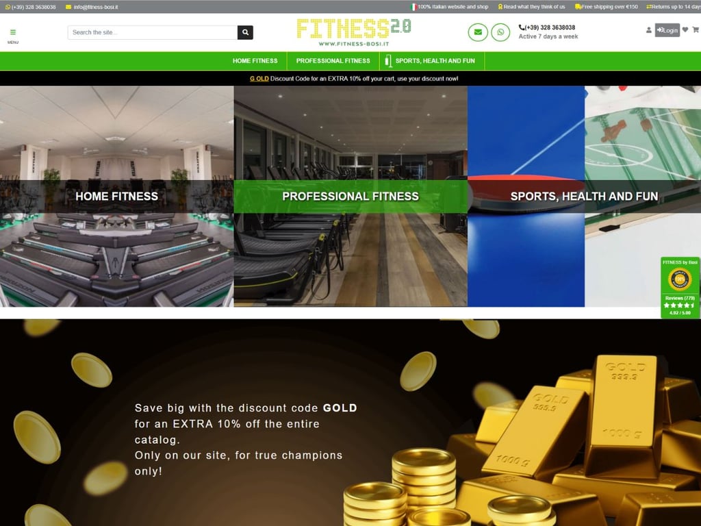 30 Leading Italian Fitness Equipment Manufacturers - YR Fitness